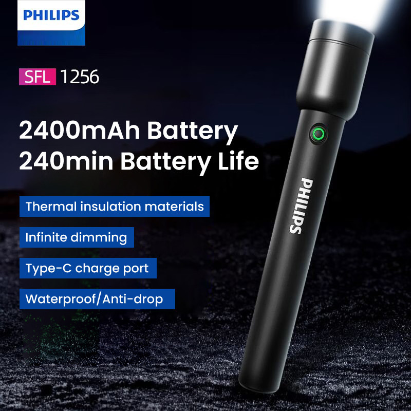 Philips Flashilight Upgraded Flashlight Long Life Outdoor Super Bright ...
