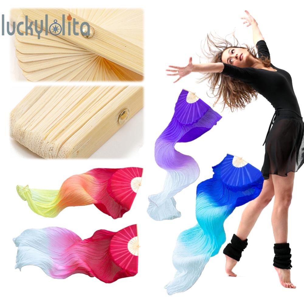 Length 150 Cm Portable Belly Dance Fan Dance Performance Wedding Long ...