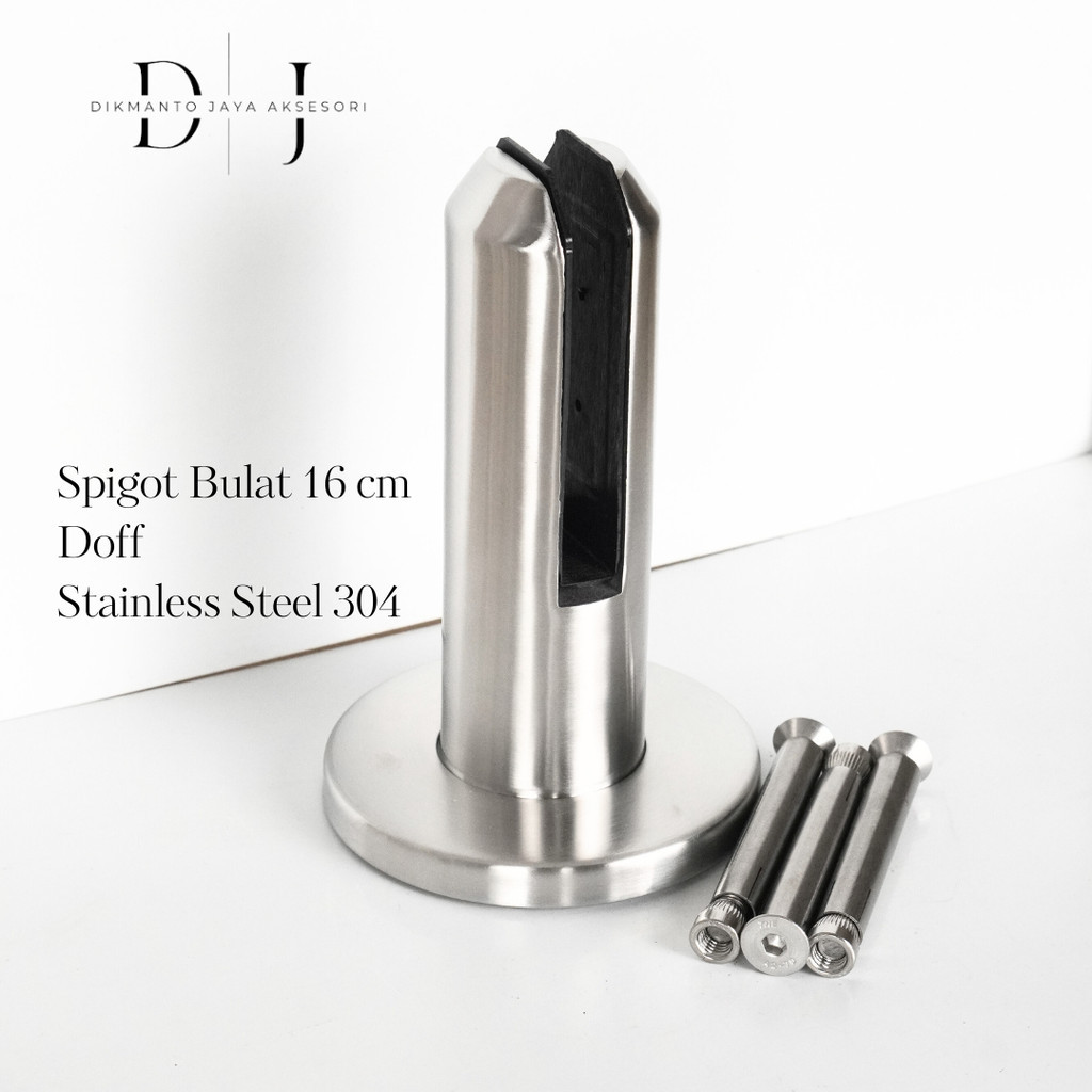 Spigot Round 16 cm 304 Stainless Steel Doff (Spigote Leg)(Pedestal ...