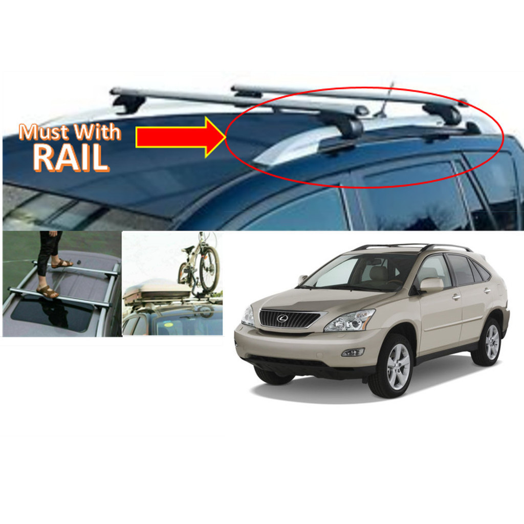 JYK Lexus RX (2008-2015) Aluminium Roof carrier Cross Bar Roof Rack Bar ...
