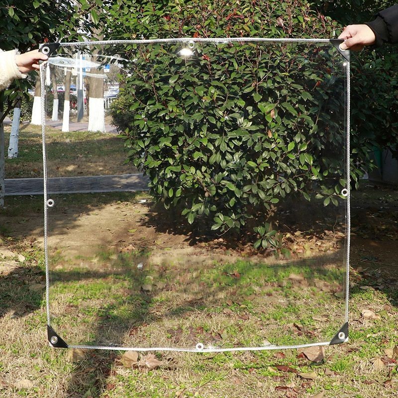 Transparent rainproof cloth PVC waterproof fabric thickened canvas ...