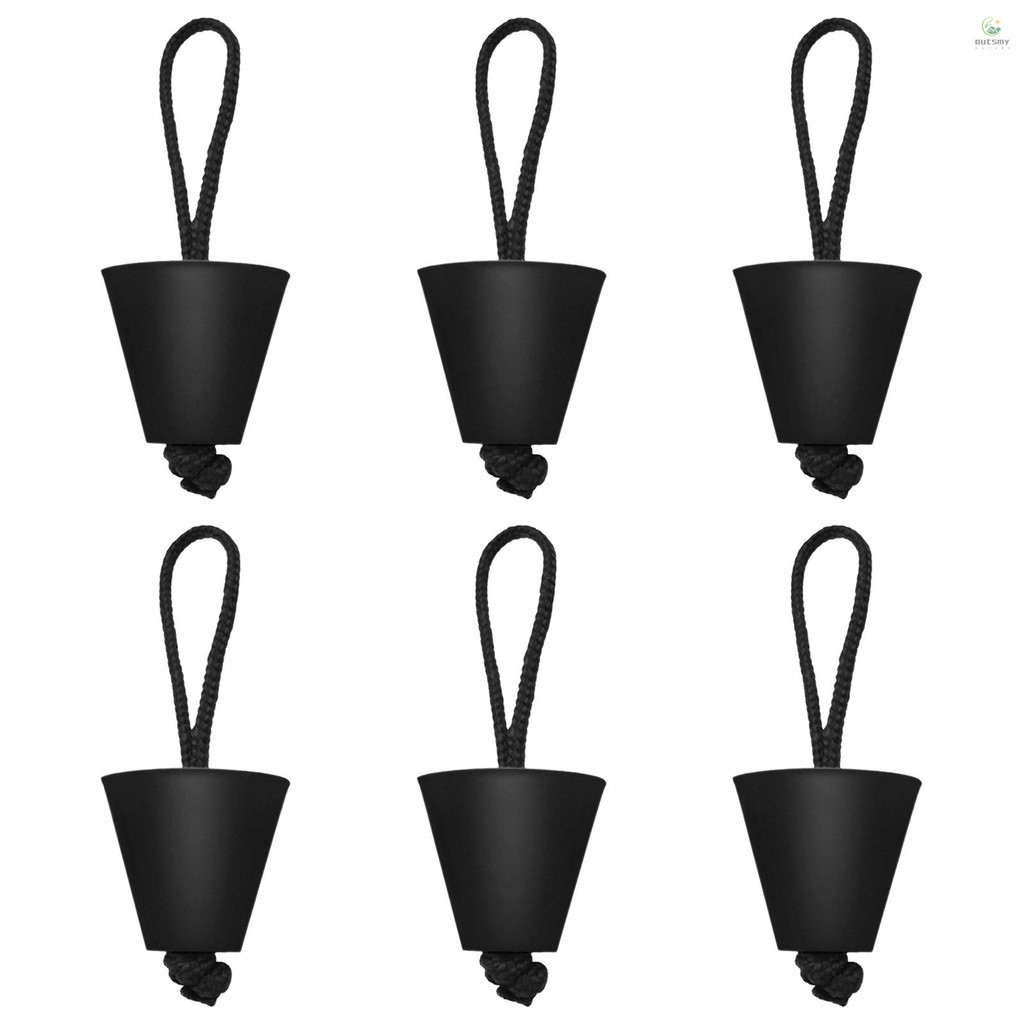 [OW] 6PCS/8PCS Universal Kayak Scupper Plug Kit Silicone Scupper Plugs ...