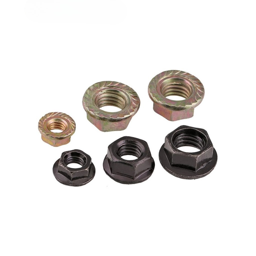 Hex Flange Nut Flange Nut Flower Tooth Anti-Slip Nut | Shopee Malaysia