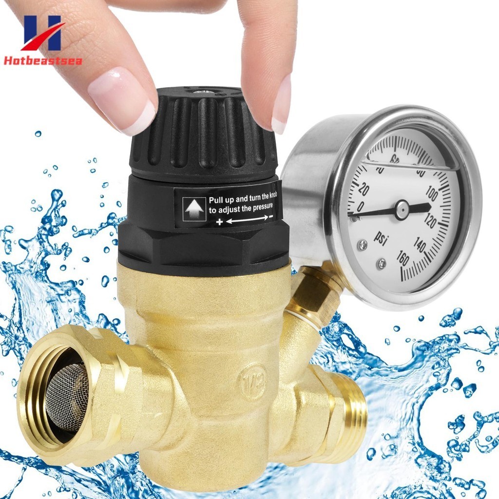 RV Water Pressure Regulator Professional Pressure Reducing Valve with ...