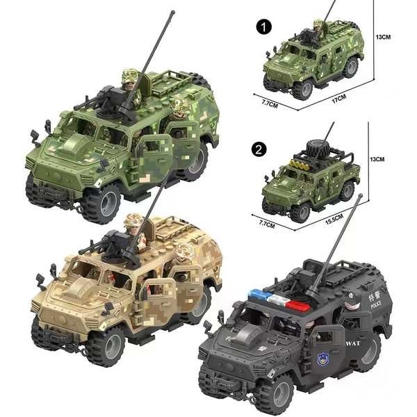 LEGO Military Armed Special Forces Minifigure Humvee Warrior Armored ...