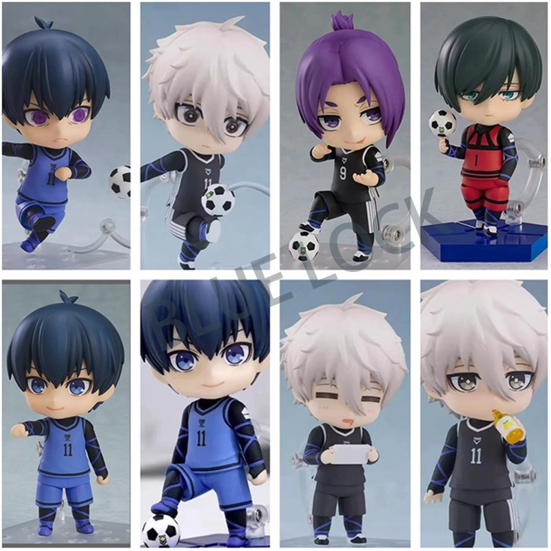 Q Version Nendoroid BLUE LOCK Action Figurine Isagi Yoichi Nagi Reo Rin ...