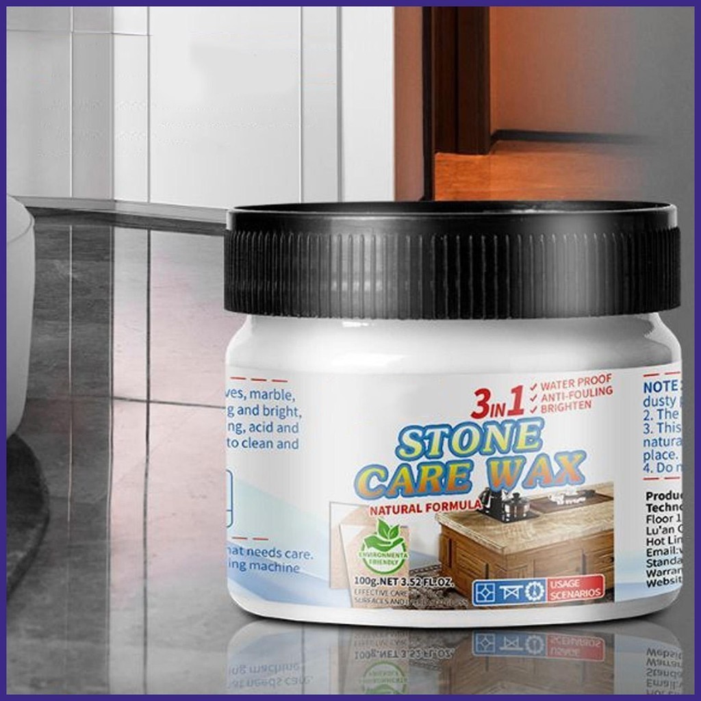 Stone Polishing Kit Granite Marble Natural Stone Wax Enhance Your ...