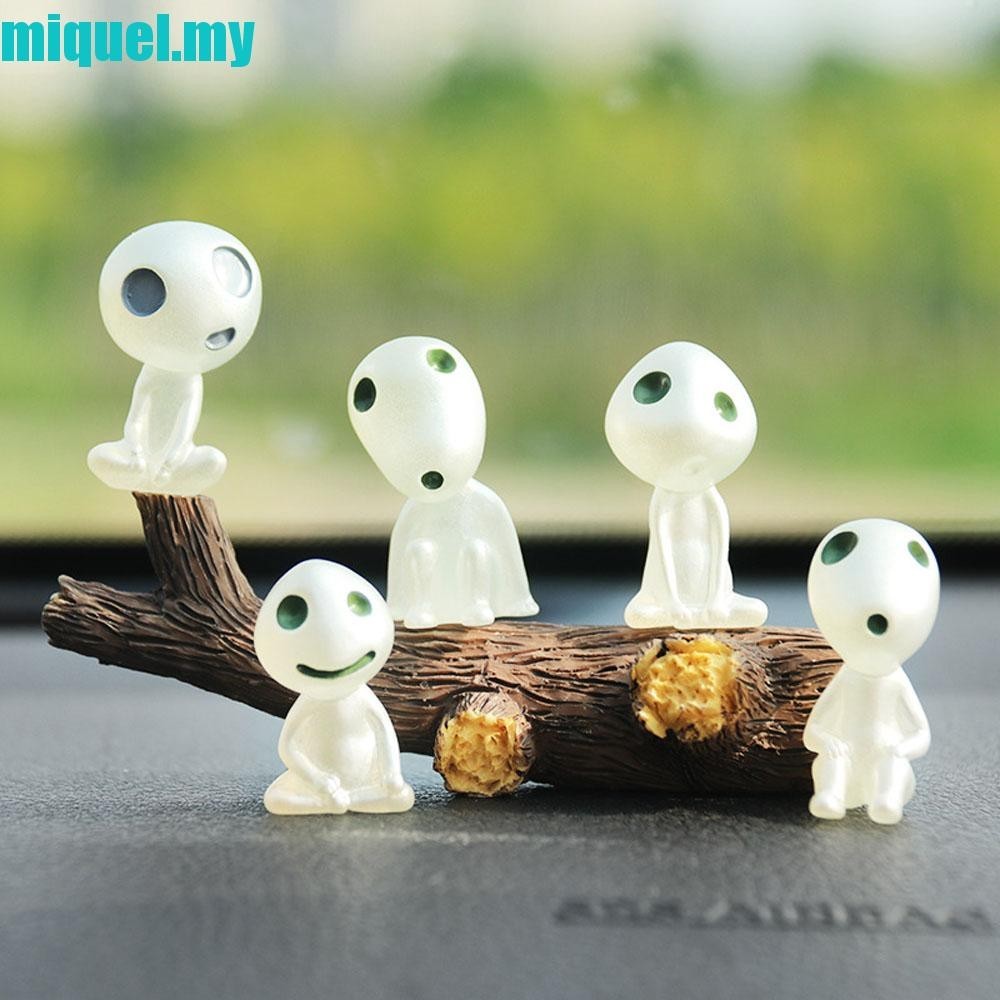 MIQUEL Princess Mononoke Action Figures Luminous Glow In The Dark ...