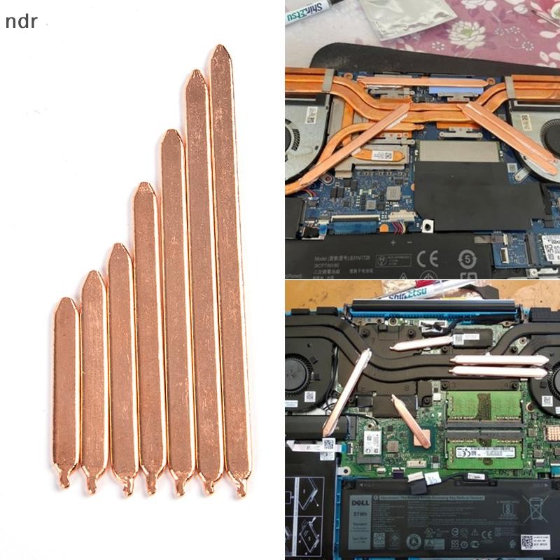[ndr] Copper Tube Diy Computer Laptop Cooling Notebook Heat Pipe Flat Tube 60mm-150mm [MY ...