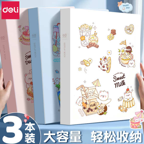 file holder fail plastik Folder Deli, sisipan telus, buku maklumat A4 ...