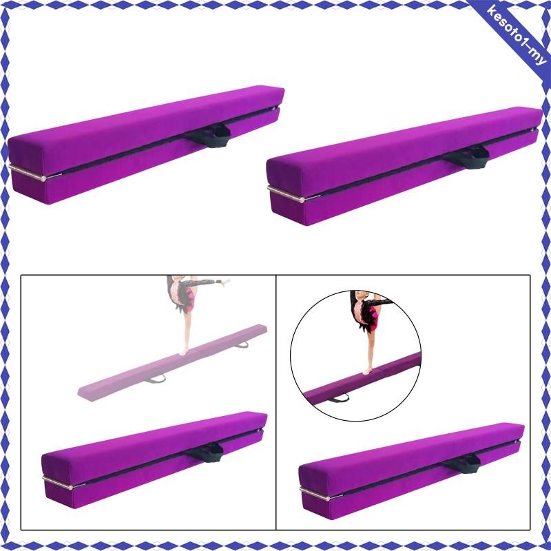 [KesotoafMY] Gymnastics Balance Beam for Beginners Foldable Gymnastics ...