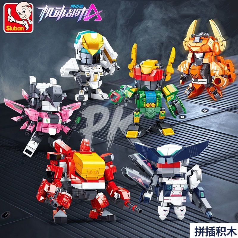 [96% Praise Rate] Genuine Little Luban Building Blocks Mobile City ...