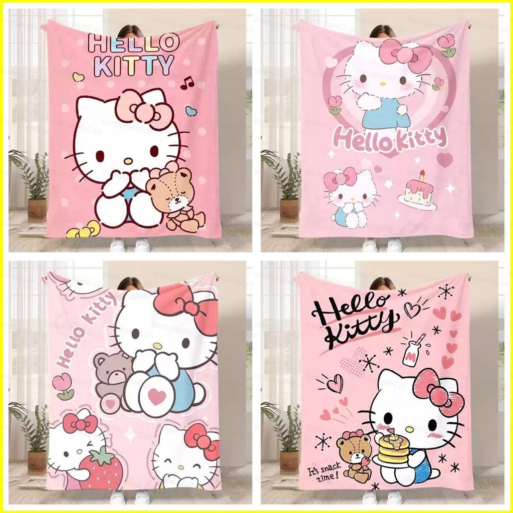 Kira Sanrio Hello Kitty Cartoon Blanket Home Children Bedroom Office ...