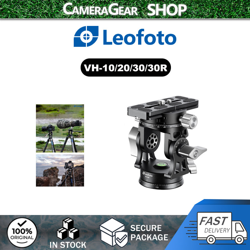 Leofoto VH-10/20/30/30R Two-way Head Monopod for Panoramic Long Lens Head | Shopee Malaysia