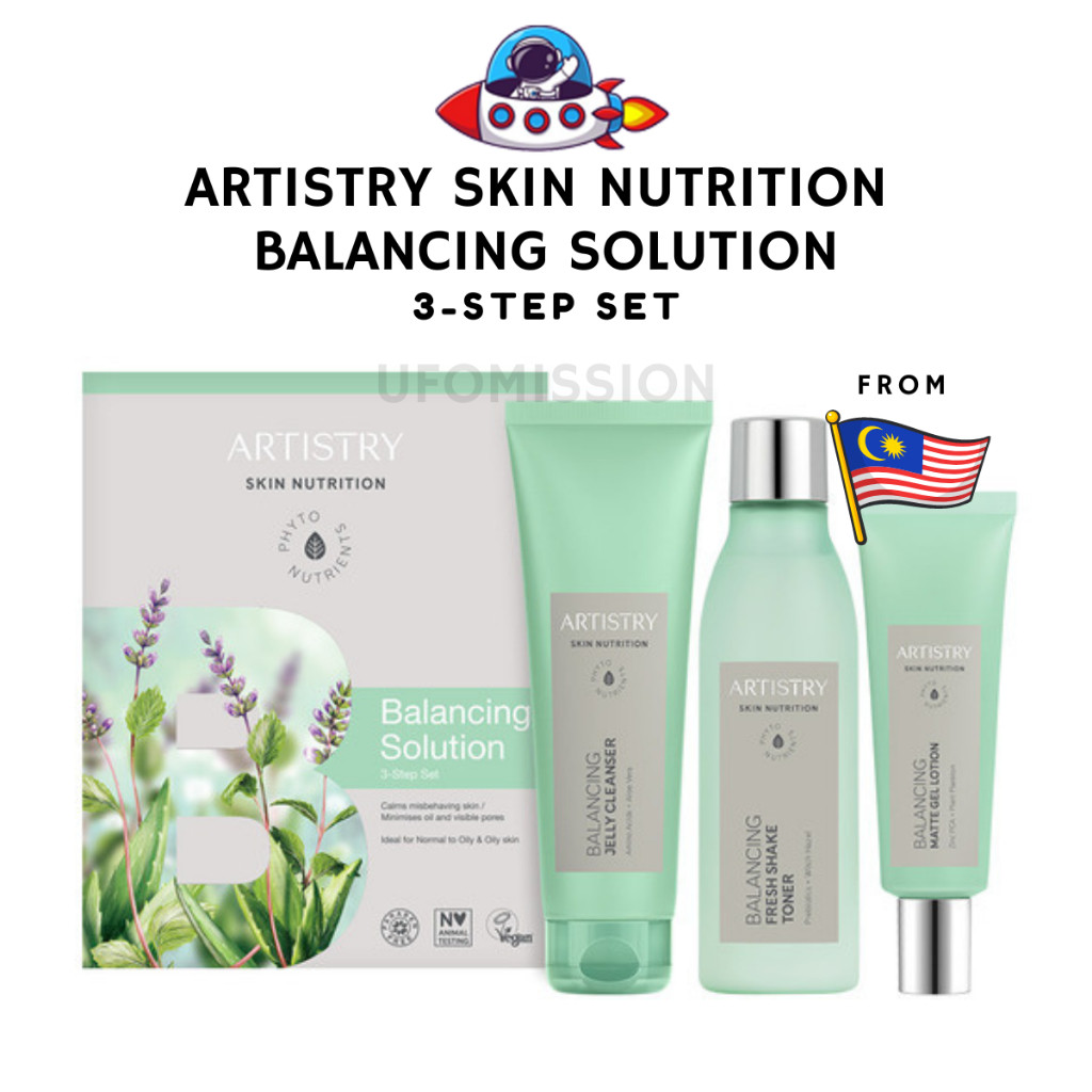 ARTISTRY SKIN NUTRITION Balancing Solution 3-Step Set (Full Size ...