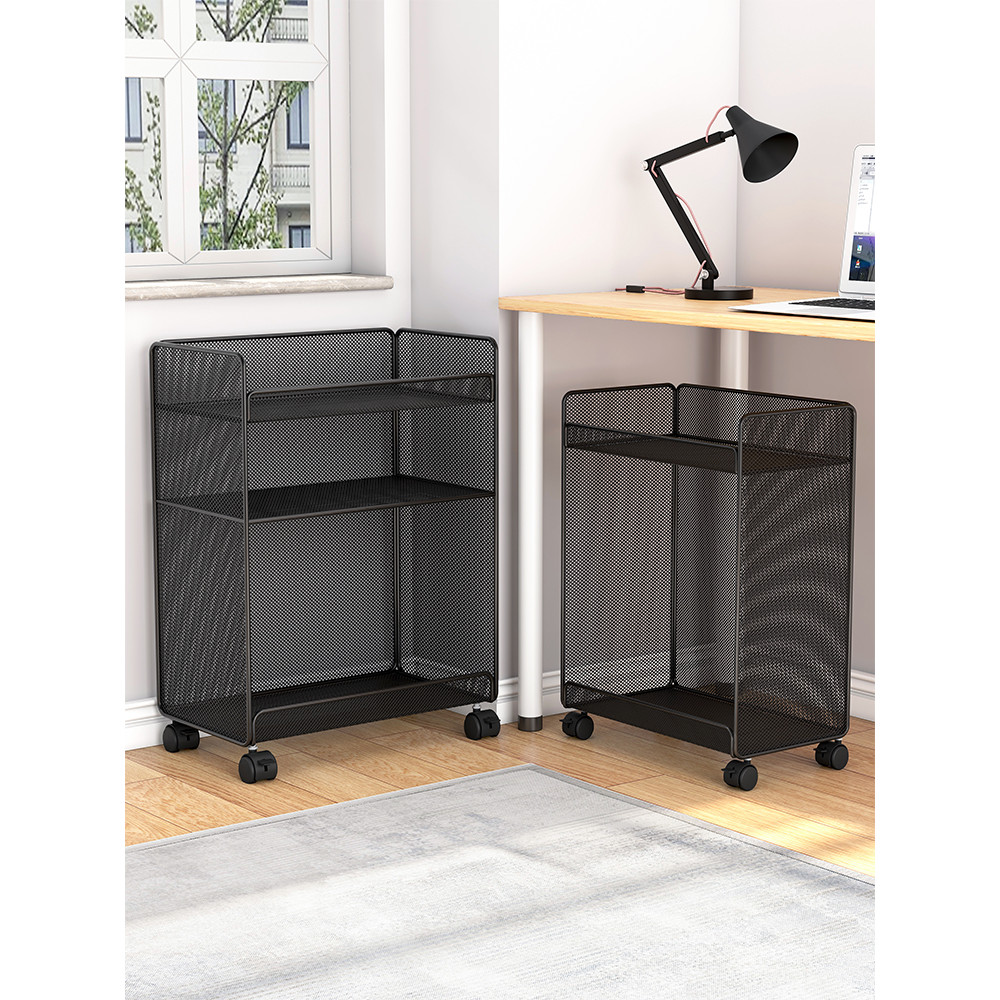 Rak Buku Kecil Alih Lantai Tepi Meja Rak Penyimpanan Tepi Katil Bilik ...