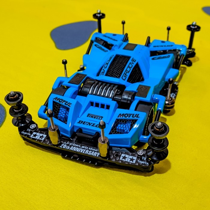 Tamiya Bmax Brocken G Blue special Repaint FMA Chassis BLACK RTR ...