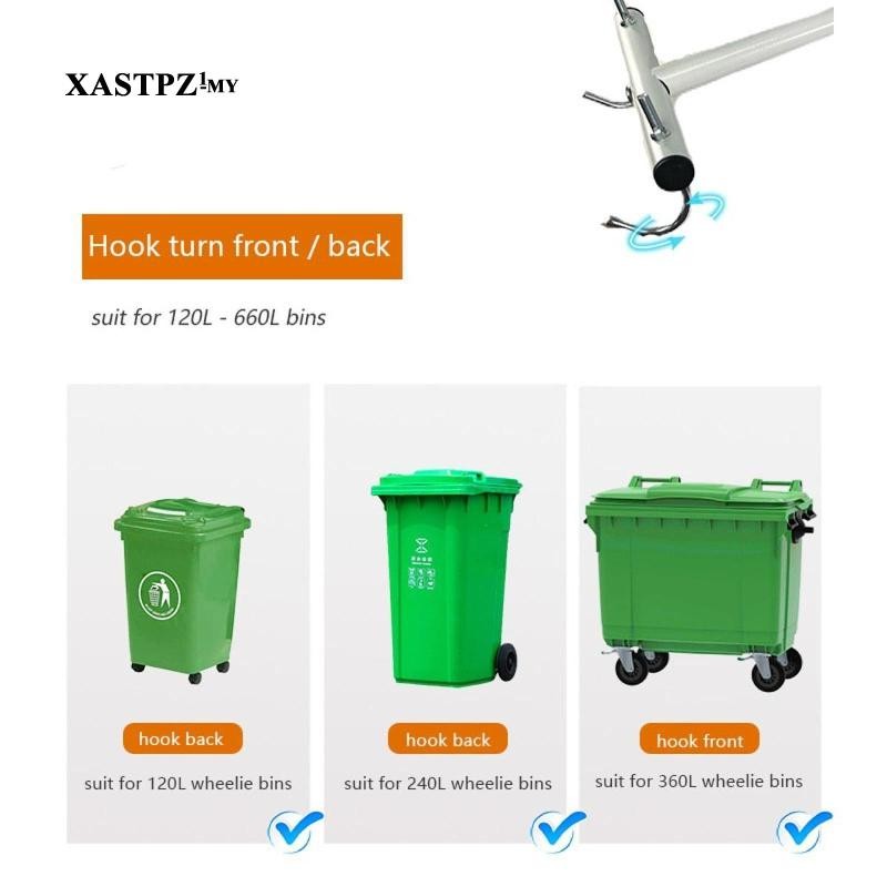 [ Manual Trash Compactor,Waste Recycling Press Tool,Waste Bin Compactor ...