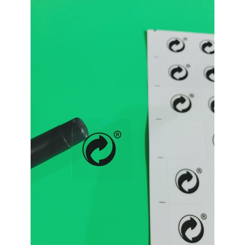 Ada Stok Pelekat Label Mesra Alam Universal Pelekat Ikon Kitar Semula ...