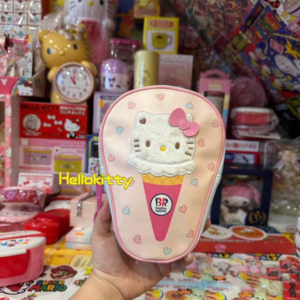 Sanri hello Kitty Ice Cream hello Kitty Cute Stationery Box Medieval ...