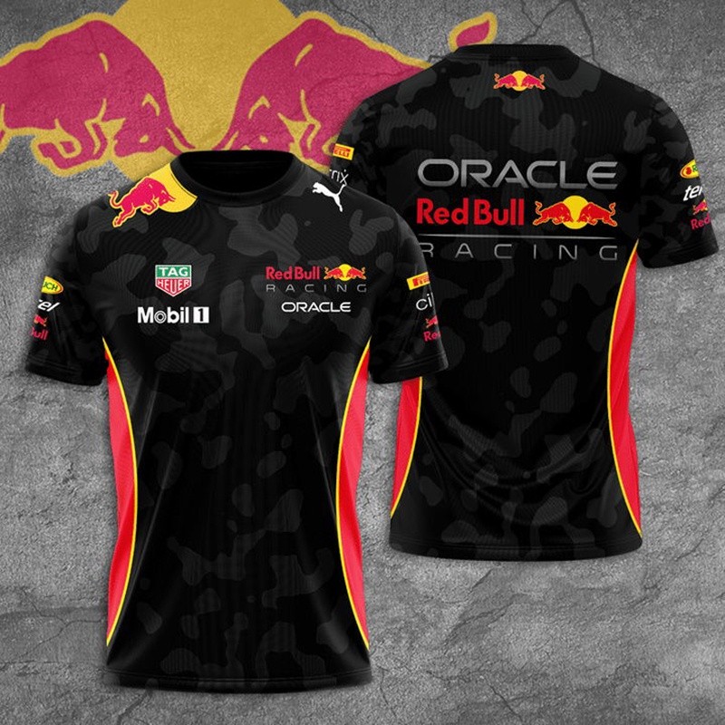Oracle Red Bull Racing Team Tag Heuer Mobil 3D Men's and Women's Summer ...