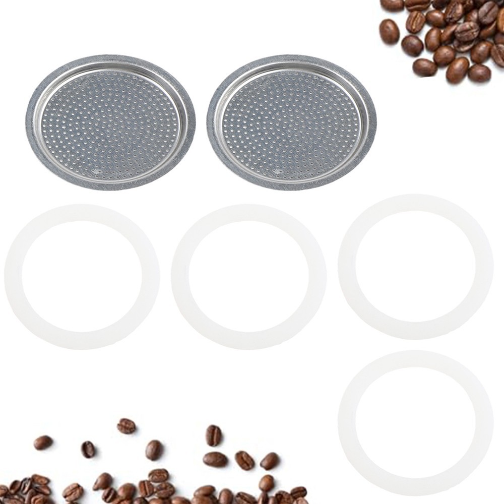Moka Pot Filter & Seal Pack Upgrade Your Coffee Making Experience Today ...