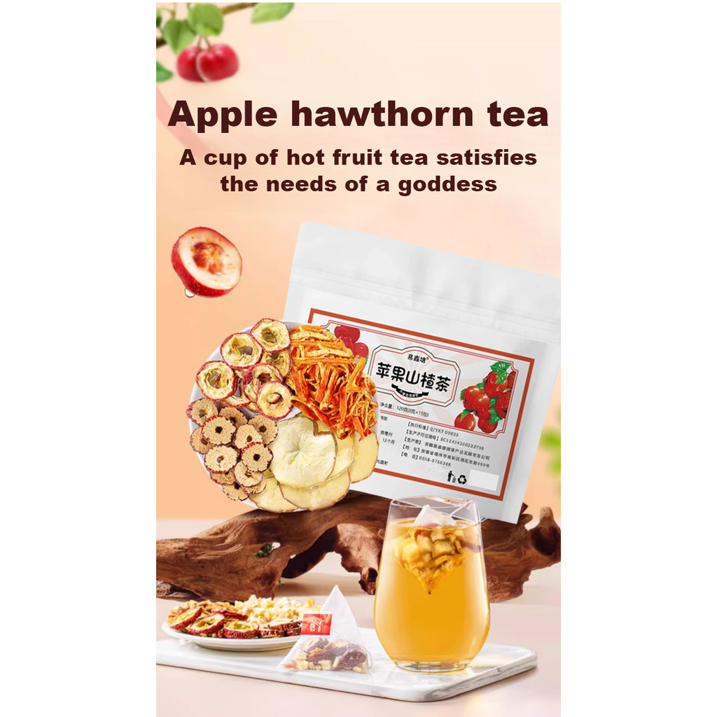 Girls Hawthorn Tea Bags Flower Tea Bags Soaked Water Apple Red Dates ...