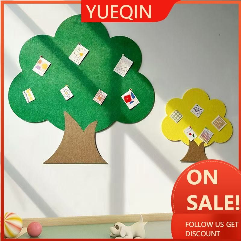Felt Board Wall Decoration Wish Tree Kindergarten Message Board Works ...