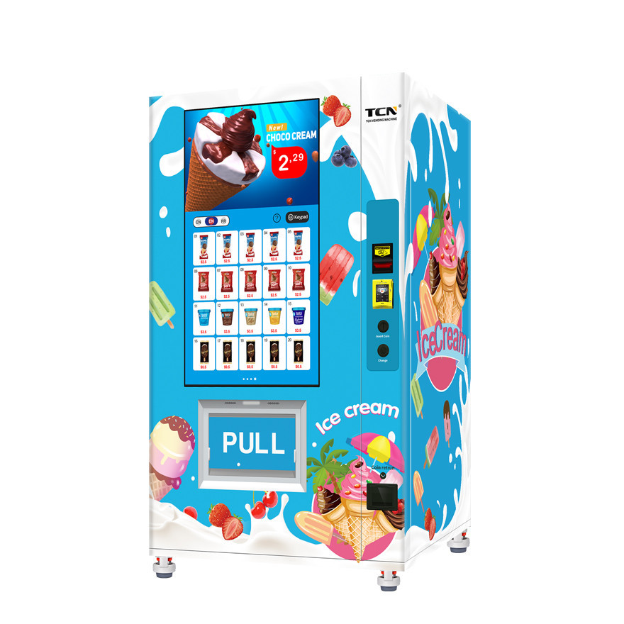TCN-FEL-9G(V49) Cone Ice Cream Vending Machine Frozen Food Vending Machine | Shopee Malaysia