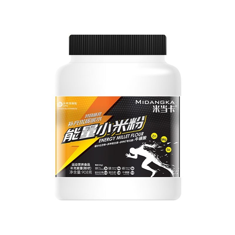 Midangka Energy Xiaomi Paste Fitness and Musc米当卡能量小米糊健身增肌营养米粉补充碳水代餐即食冲泡 ...