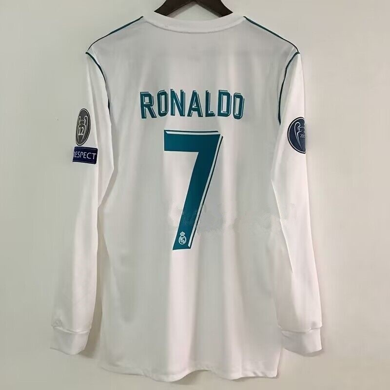 17 18 Real Madrid Soccer Jersey 2017 2018 RONALDO SERGIO RAMOS BALE Men ...
