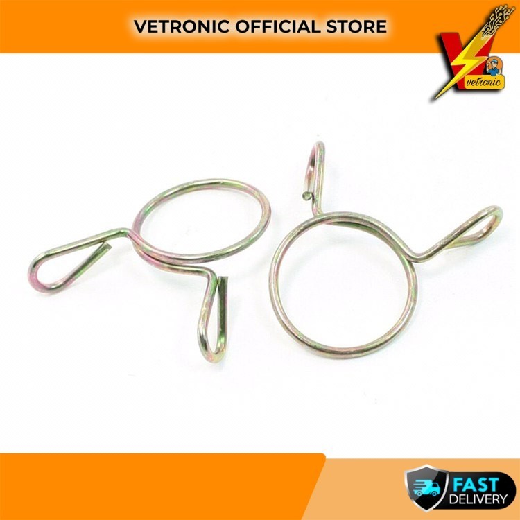 Universal Washing Machine Outlet Drain Hose Metal Clip Clamps Pipe Klip ...