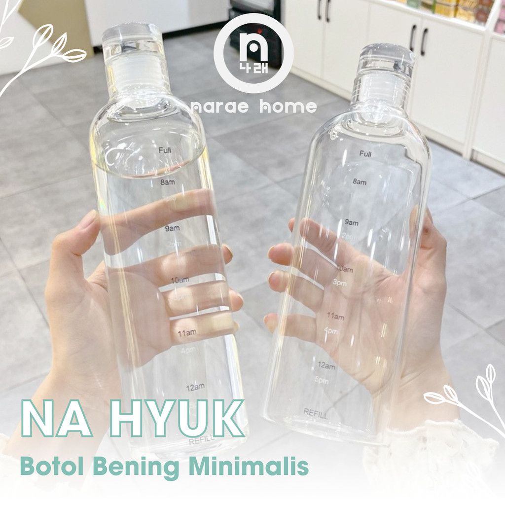TERMOS [NARAE]NA Hyuk Tumbler Glass Aesthetic Drinking Water Bottle ...