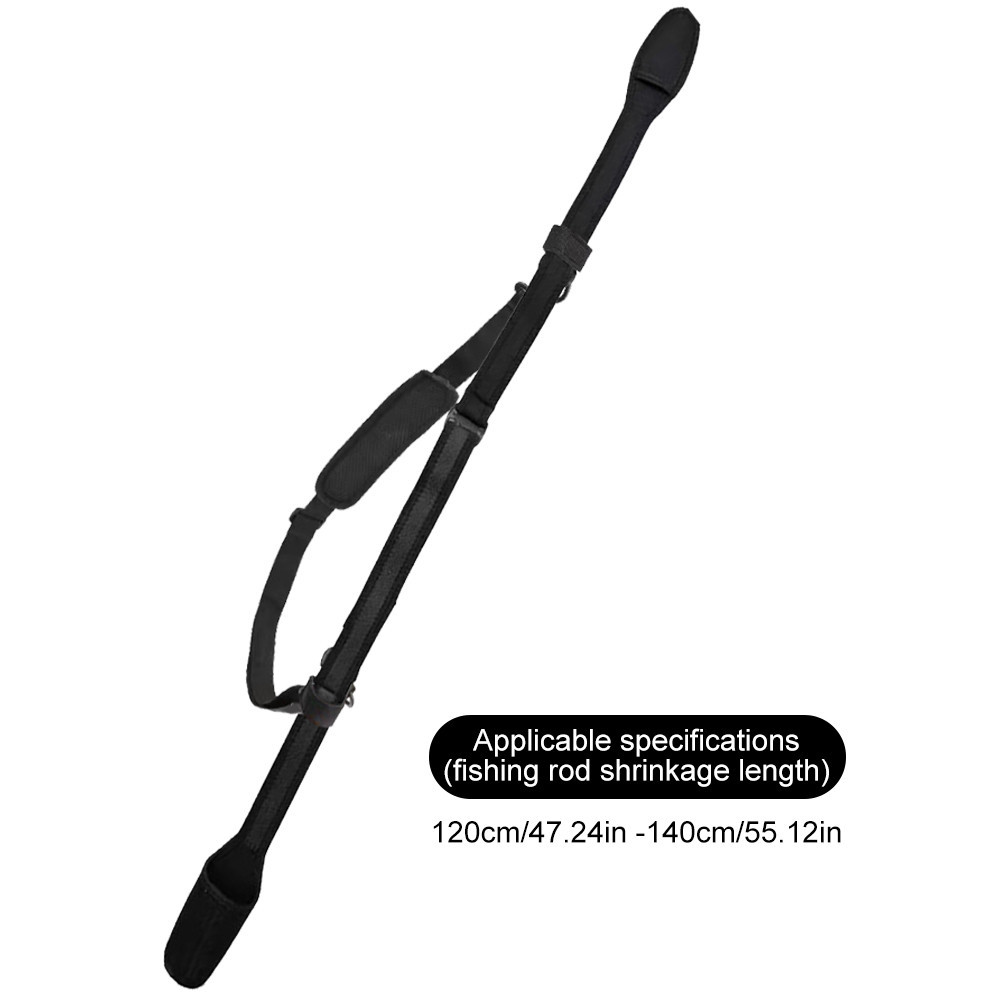 Candle 【In Stock】 90-140cm Fishing Rod Socks Strap Fishing Pole Sleeves ...