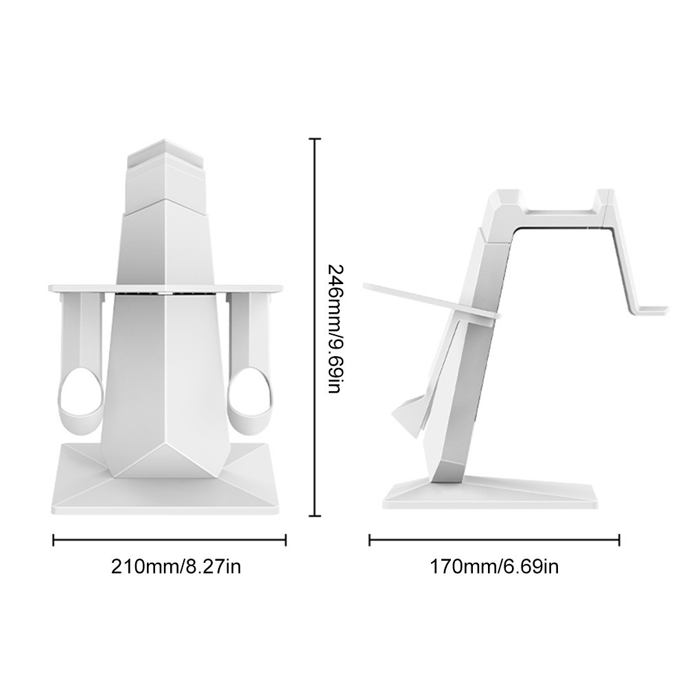 Rain VR Display Stand Desktop Stable VR Headset &Controller Stand Non ...