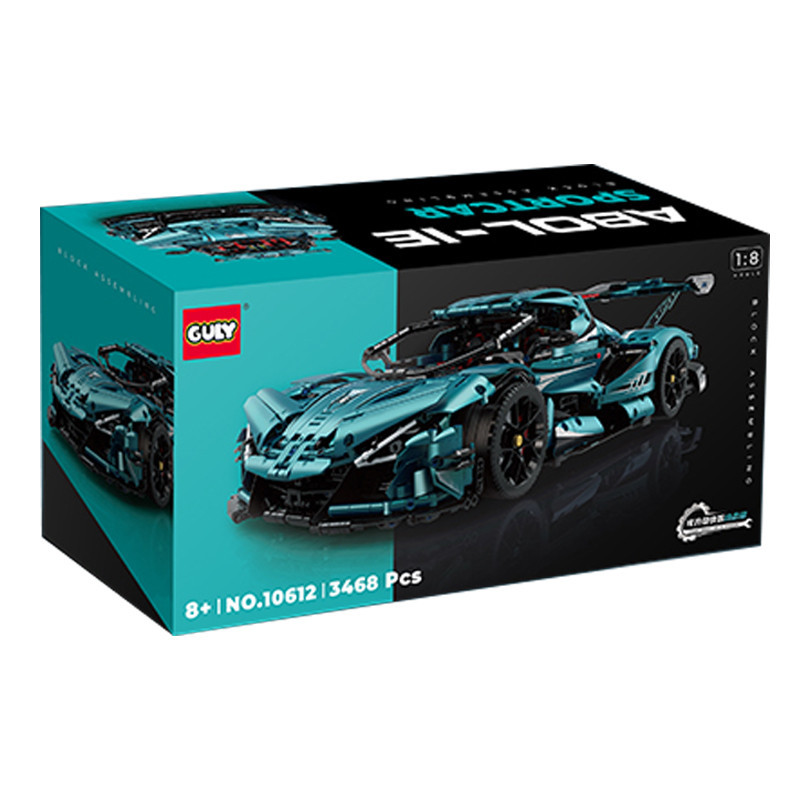 Guly 10612 Technic Gumpert Apollo IE (Green, Static Version) 1:8 ...
