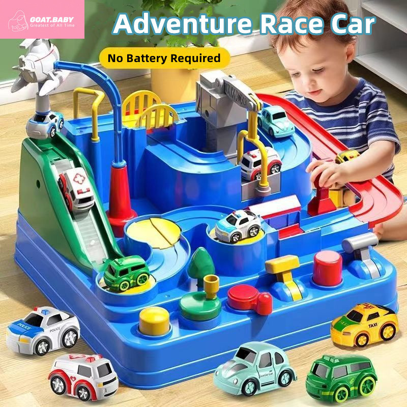 Adventure Race Car Track Kids Toys for 3 4 5 6 Year Old Boys Girls ...