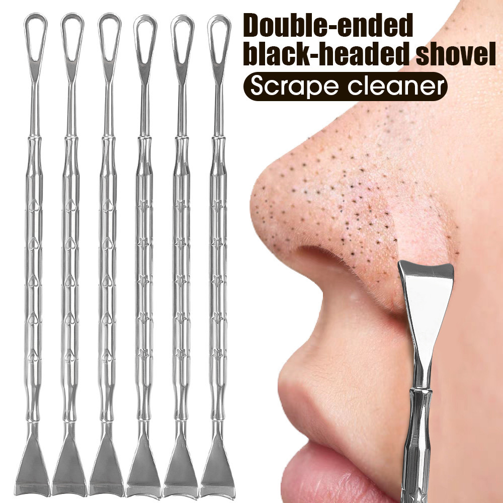 Stainless Steel Acne Spatula - Acne Removing Needle - Double Headed ...