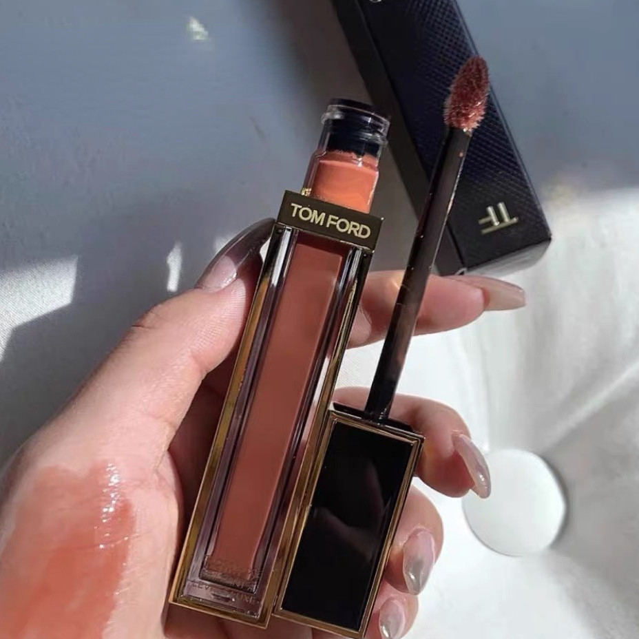 Tom -Ford Black Gold Lip Mirror Series Mirror Lip Glaze TF Sexy Dudu ...