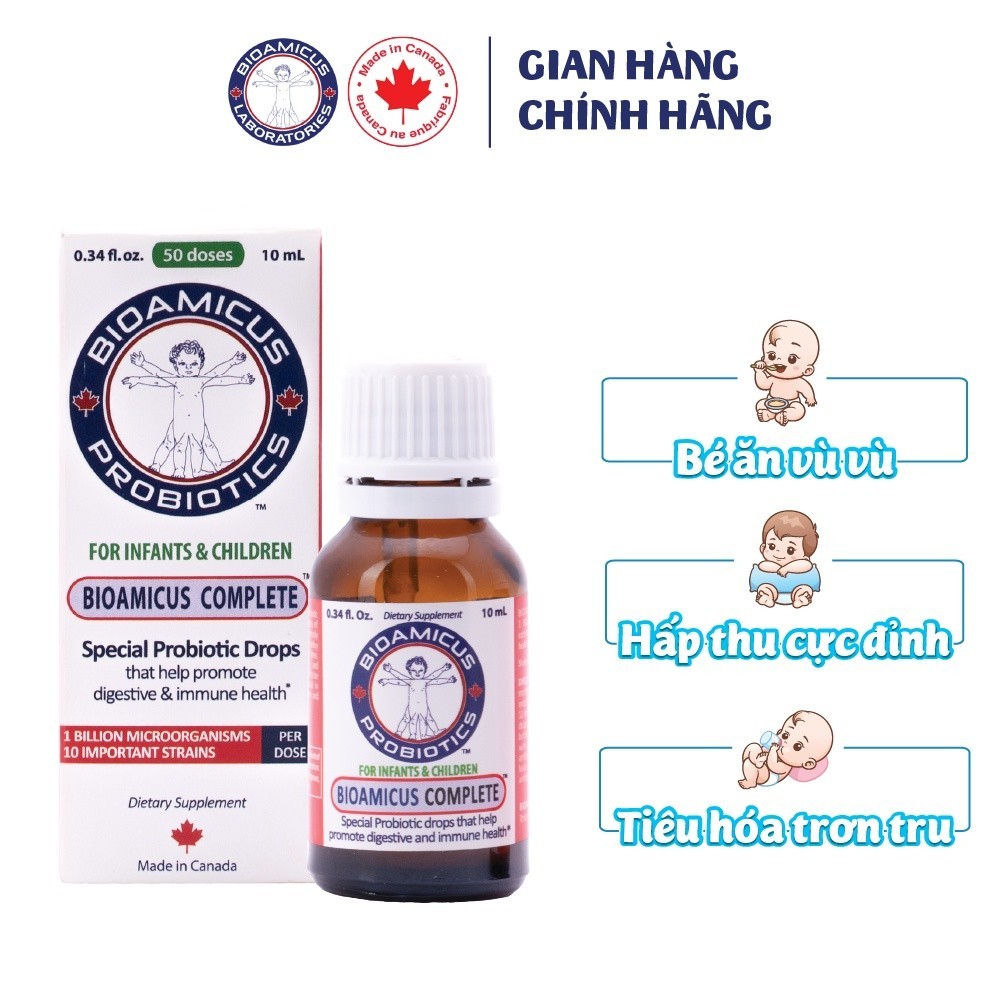 Bioamicus Complete 10-strain probiotic 10ml | Shopee Malaysia