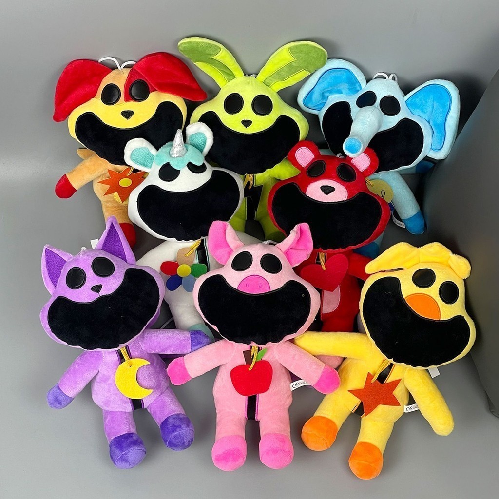 Jfmm smiling critters plush toy smiling critters cat nap catnat Accion ...