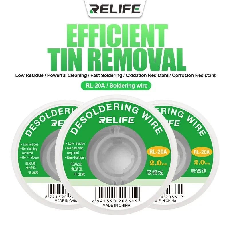 RELIFE RL-20A Tin suction line Efficient tin removal and low residue ...