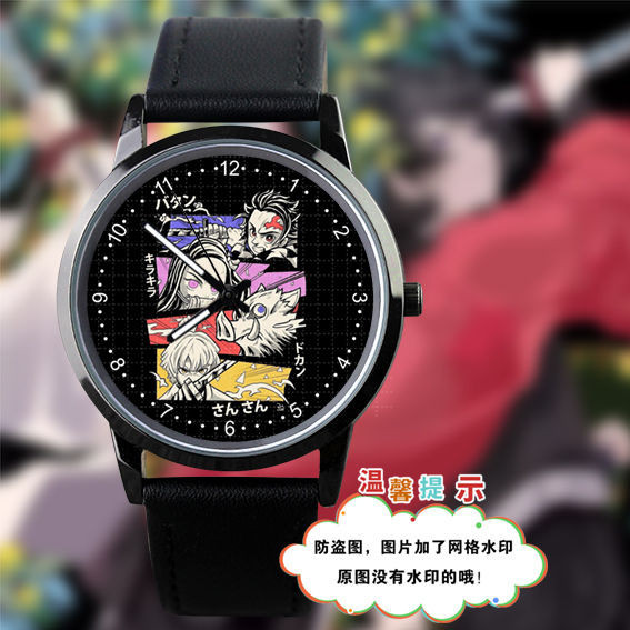 Anime Demon Slayer: Kimetsu No Yaiba Watch Kamado Tanjirou Watch ...