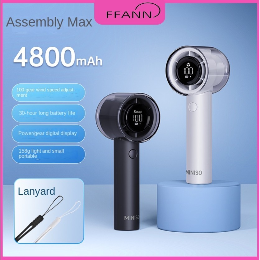 MINISO F23 High Speed Handheld Small Fan Silent Semiconductor Super ...