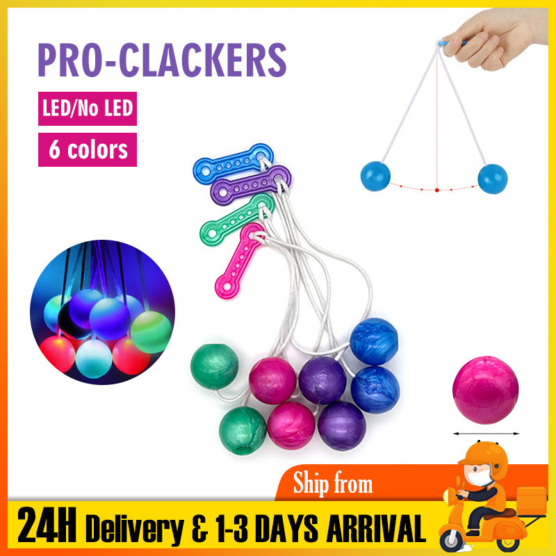 Viral Toys Lato Lato Toys School Toys Games Bola Tek Tek Pro-clackers ...