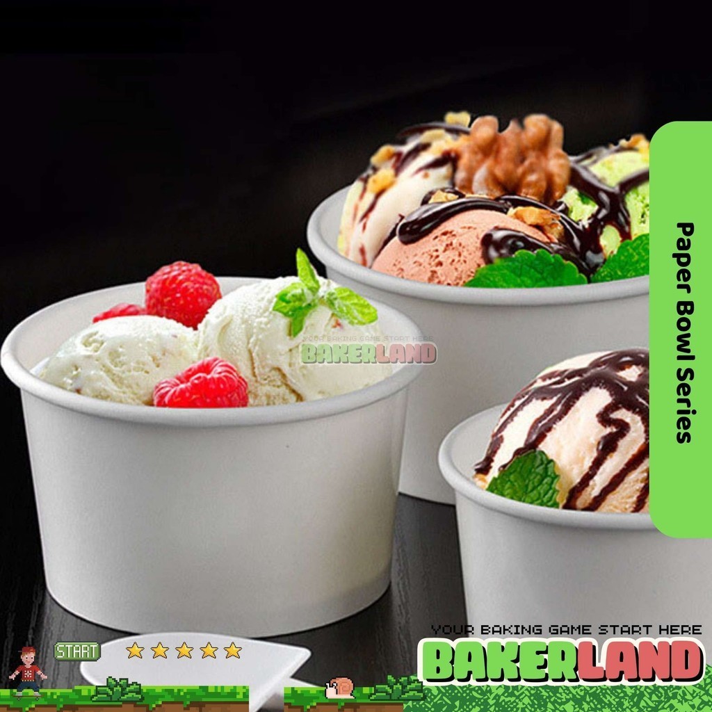 Paper Bowl 800ml/650ml, Paper Bowl, Rice Bowl, Food Packaging, Soup ...