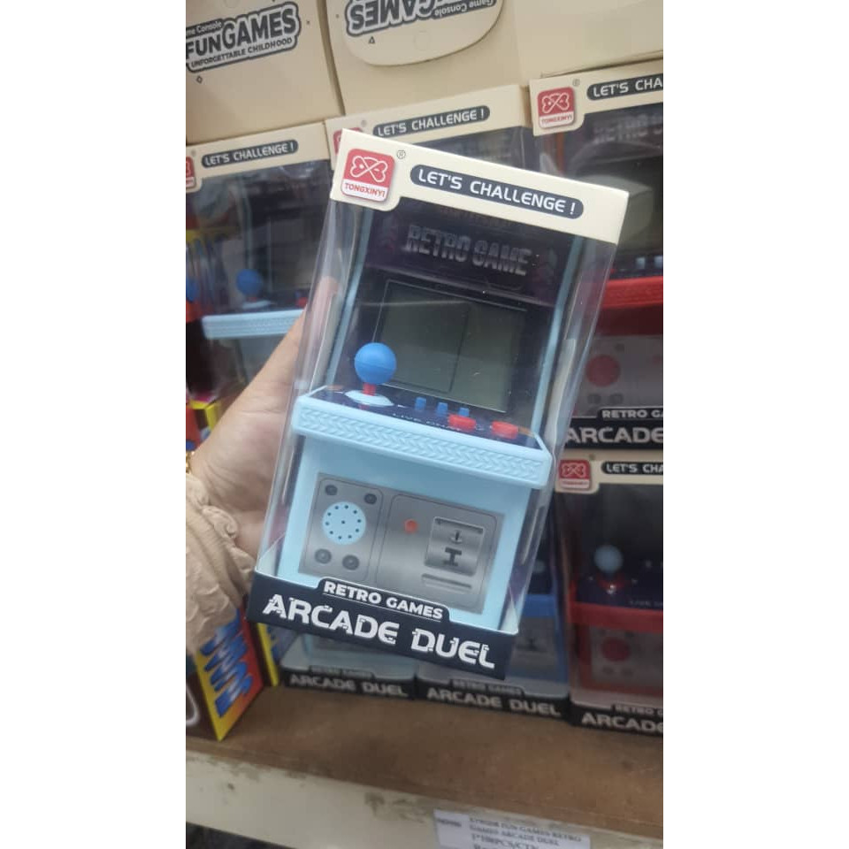 CHILDHOOD GAME MINI ARCADE / MINI ARCADE 23+ RETRO GAMES (RANDOM COLOR ...