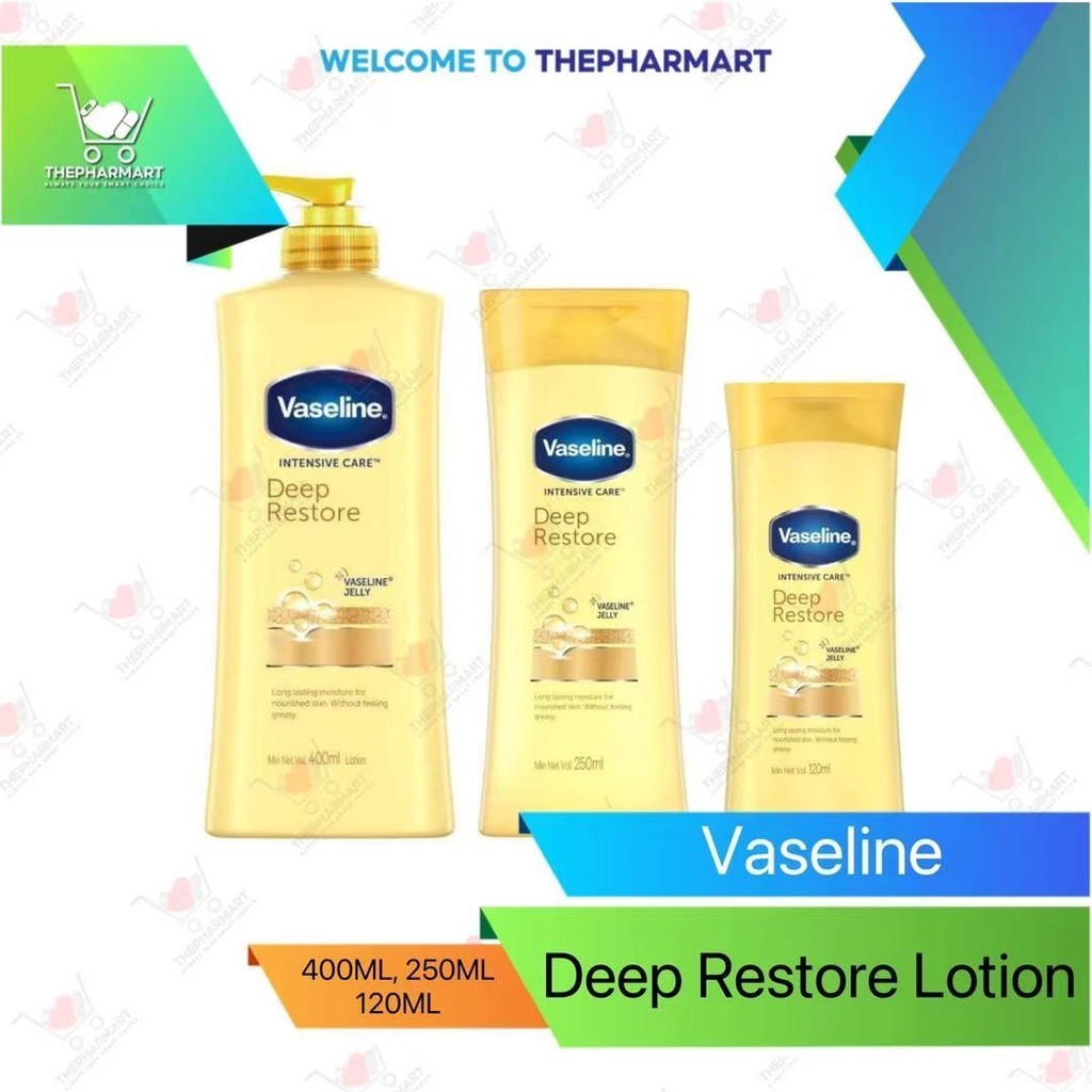 Vaseline Intensive Care Deep Restore Body Lotion | Shopee Malaysia