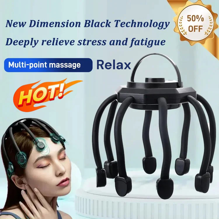 Electric Scalp Massager For Relaxation And Stress Relief/Multi ...