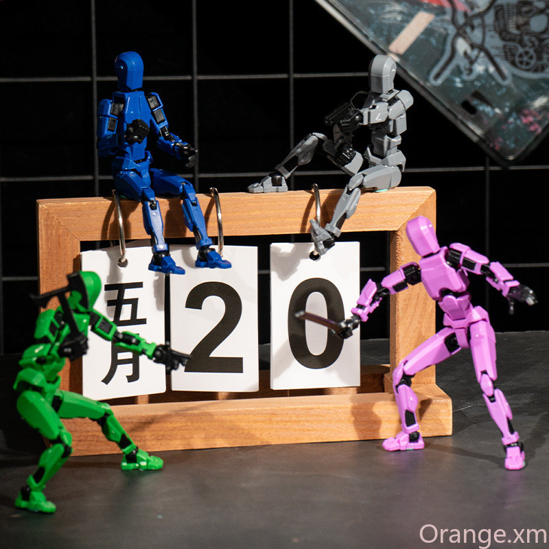 [new] lucky 13 action figure Multi-Jointed Movable Robot 2.0 3D Printed ...